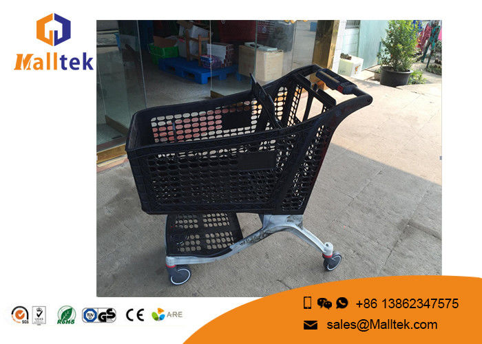 Portable Plastic Hand Supermarket Shopping Trolley Smart Cart Shopping ...