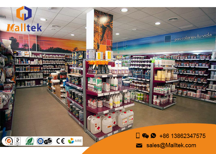 Steel Racks For Shop Displays Easy To Assemble 60kg Loading Capacity ...