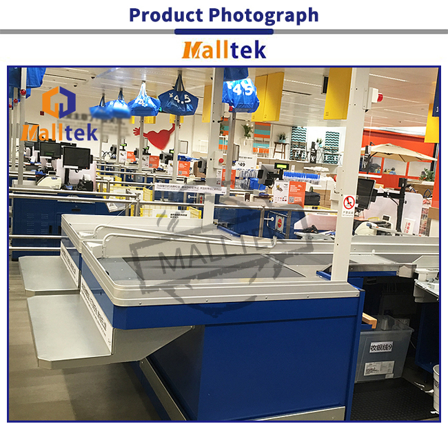 Electric Commercial Cash Register Counter Trendy Appearance With ...