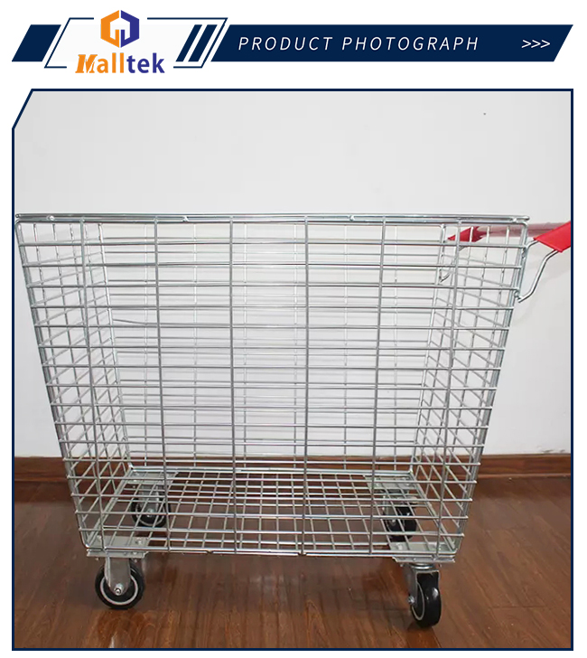 Warehouse Heavy Duty Rolling Container 500KGS Logistics Trolley