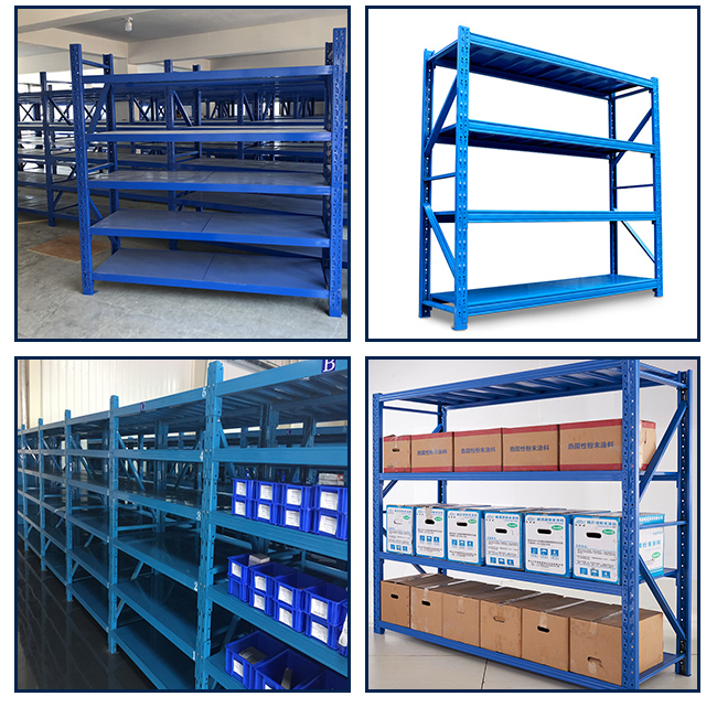 Adjustable Medium Duty 1000kg Warehouse Storage Racks