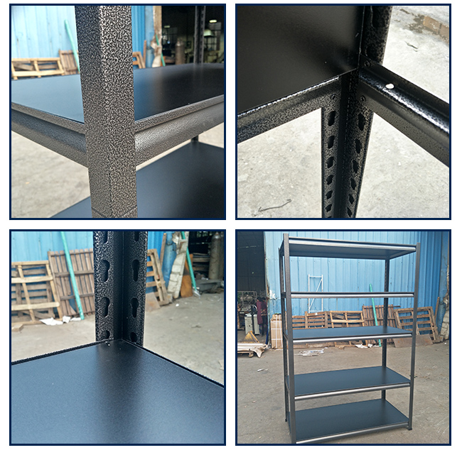 Light Duty Warehouse Storage Metal Boltless Rack Rivet Shelving